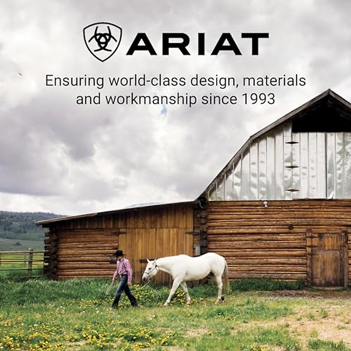 ARIAT Men's Square Toe Indoor & Outdoor Rubber Bottom Lasso Suede Slippers, Chestnut, 13