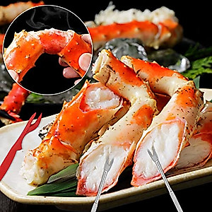 Zhehao 61 Pcs Seafood Tools Set includes 20 Crab Crackers, 20 Lobster Shellers, 20 Crab Leg Forks and 1 Storage Bag, Nut Cracker Set for Home Kitchen Party Tools