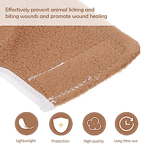 2 Pcs Collar Puppy Cone Bird Safety Neck Cover Bird Neck Brace Bird Neck Cone Bird Neck Protector Parrot Recovery Cone Parakeet Bird Neckbands Pet Felt Cloth