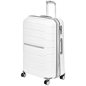 Samsonite Freeform Hardside Expandable with Double Spinner Wheels, Carry-On 21-Inch, White