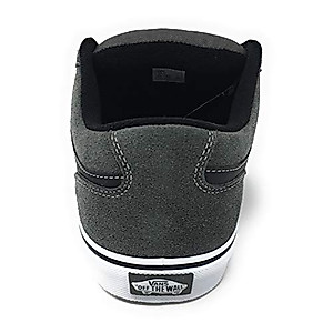 Vans Men's Bearcat Skate Shoes, Charcoal/White/Black, (9.5)