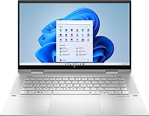 HP Envy X360 2-in-1 Laptop 2022, 15.6" FHD IPS Touchscreen, Intel i5-1135G7 Quad-Core, Iris Xe Graphics, 16GB DDR4 512GB SSD, Type-C, Thunderbolt 4, WiFi 6, Backlit KB, Windows 10 Pro, COU 32GB USB