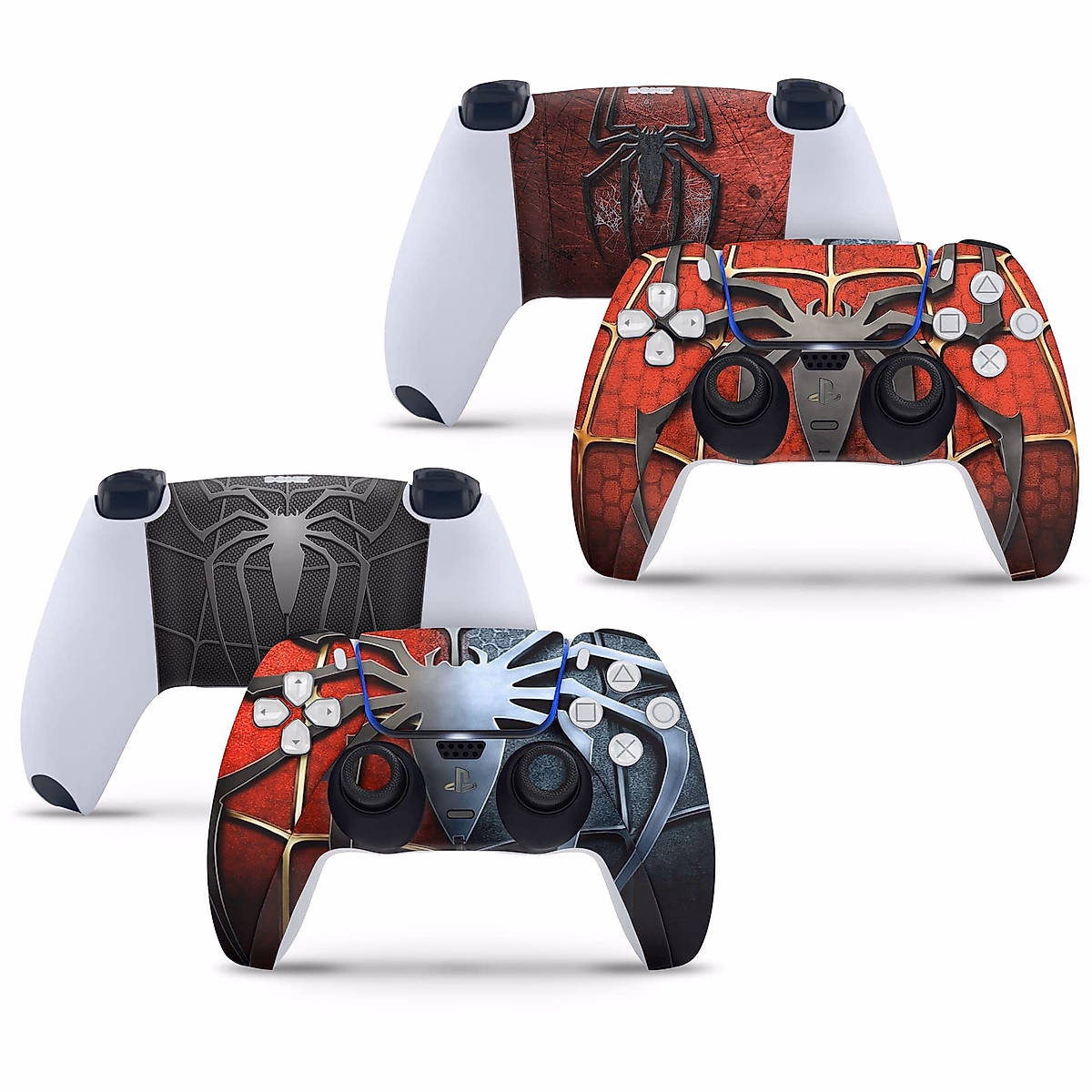 giZmoZ n gadgetZ GNG PS5 Digital Console Spider Skin Decal Vinal Sticker + 2 Controller Skins Set
