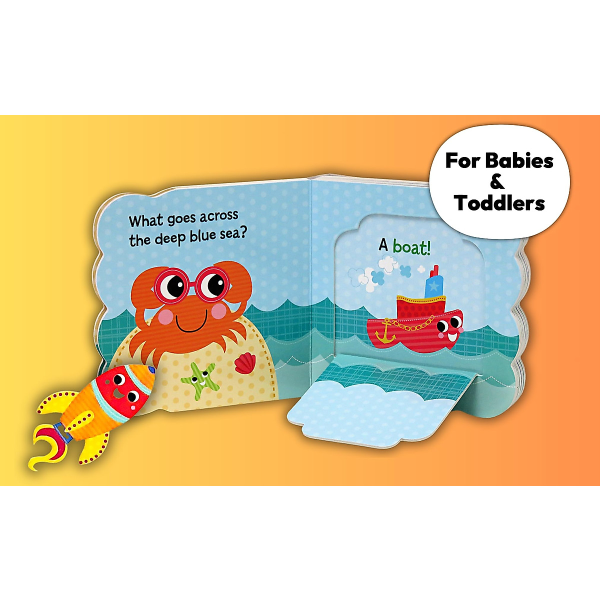 Things That Go Chunky Lift-a-Flap Board Book (Babies Love)
