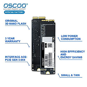 OSCOO ON900A MAC SSD Compatible for MacBook Air