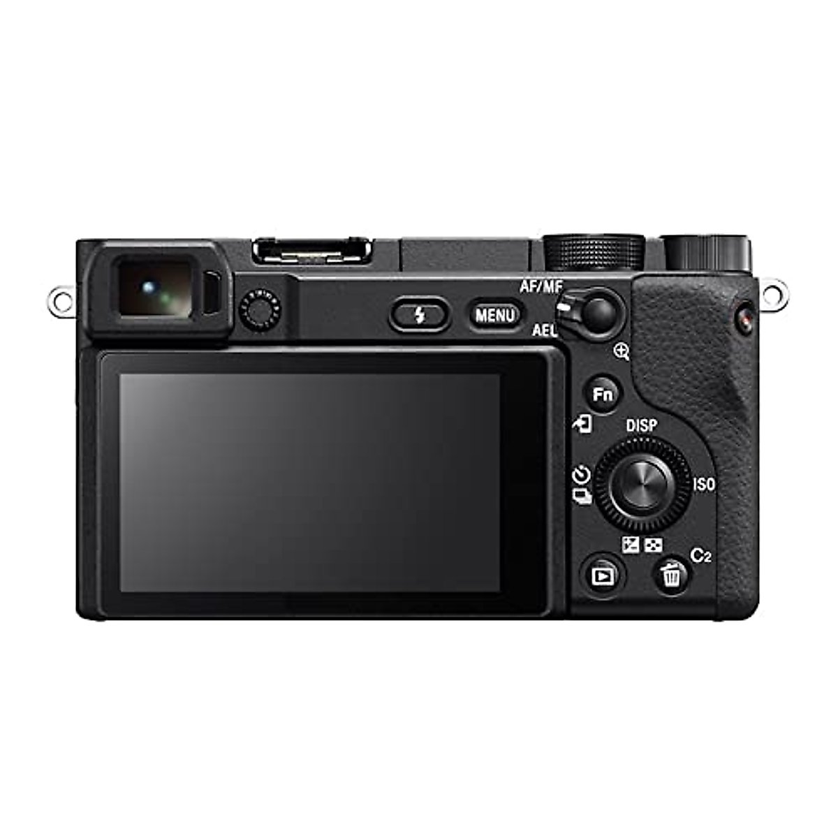 Camera Camera A6400 E-Mount Mirrorless Camera Digital Camera with - Lens Compact Camera Professional Photography Digital Camera (Color : Silver)