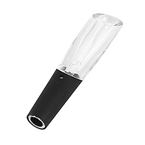 Vinturi On-Bottle Aerator for Red and White Wines, 1, Black