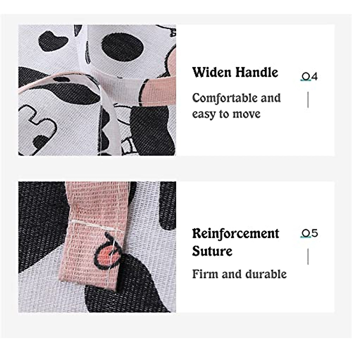 Largecapacity Storage Bag with Handle, Foldable Storage Bucket for Quilt Blanket, Largecapacity Storage Bag, Breathable Clothes Storage for Blankets,Clothes, Pillows, Quilts