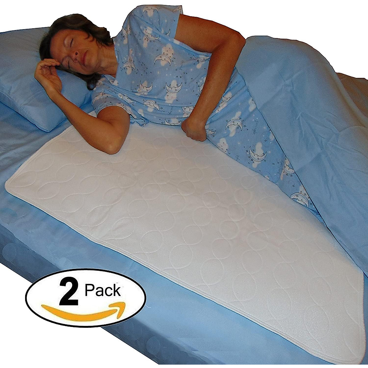 Posh Mattress Pad Protector 2 Pak 34x36 Incontinence Potty Training Pets