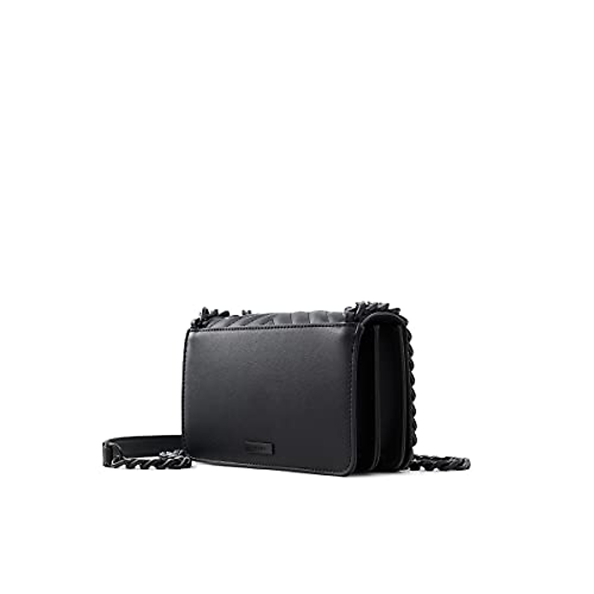 ALDO Women's Mini Greenwald Crossbody Bag, Black/Black