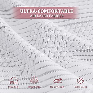 Heated Mattress Pad Queen Size, Dual Control Electric Mattress Pad, 60" x 80", Fast Heating Bed Warmer with 4 Heating Levels & 10 Hour Auto Off, Fit Up to 17" Deep Pocket, Machine Washable