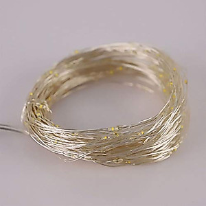 LIUPENGWEI Solar Led Fairy Lights String Lights 8 Lighting Modes Fairy Lights Christmas Lights for Patio, Garden, Home, Wedding, Pathway, Party Garden Ghost Light