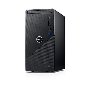 Dell Inspiron 3880 MT Mini Tower Desktop | Core i3-10100 - 1TB HDD Hard Drive - 4GB RAM | 4 cores @ 4.3 GHz Win 10 Home Black