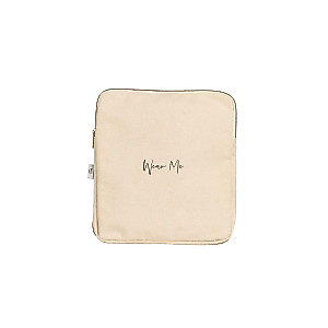 Two-Sided Travel Laundry Bag/Packing Cube for Travel (NATURAL)