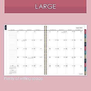 Academic Planner 2021-2022, AT-A-GLANCE Weekly & Monthly Planner, 8-1/2" x 11", Large, for School, Teacher, Student, Badge Floral (1535F-905A)