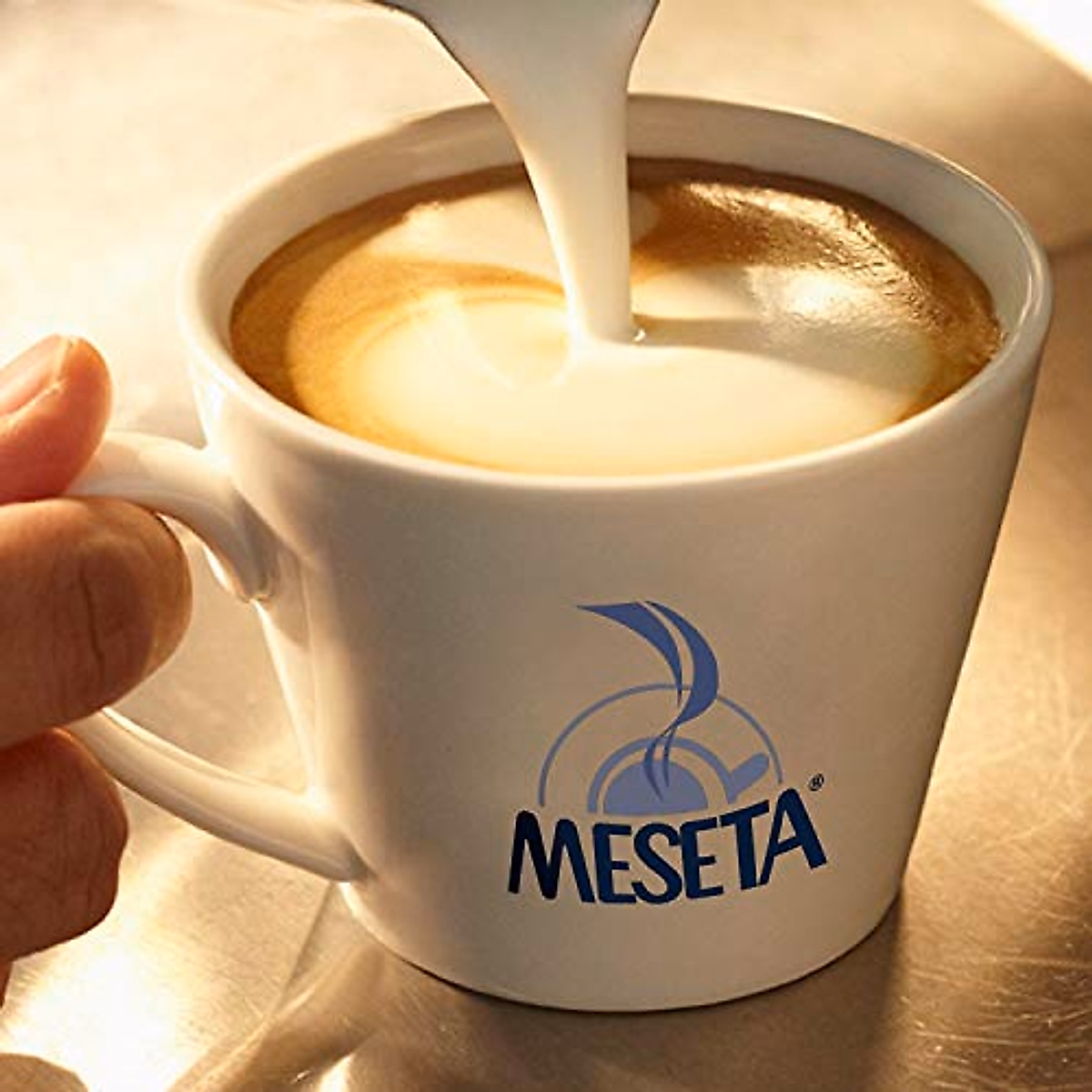 Meseta Italian Classico Coffee Capsules for Nescafe Dolce Gusto Machines - 96 Count | Premium Roasted Blend of Arabica and Robusta Beans for Authentic Italian Espresso Experience | Compatible Pod Capsules for Easy and Convenient Brewing