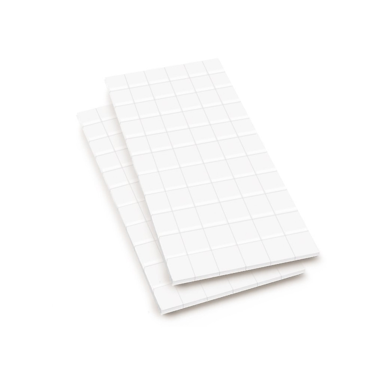 Forever In Time 3D Pop Dots Square Dual-Adhesive Foam Mount, 1/2-Inch, 132 Per Package (PD110) , White