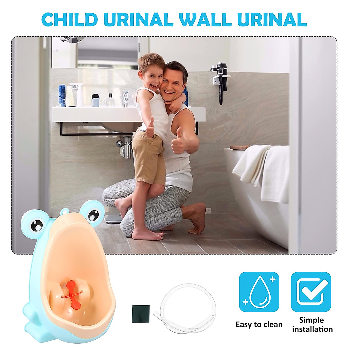 DOITOOL 1 Set Boy Training Urinal Boy Urinal Trainer Animal Shape Potty Baby Boy Toilet