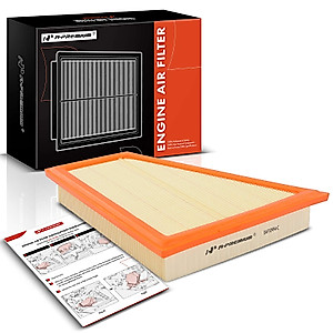 A-Premium Engine Air Filter Compatible with BMW F10 E84 E89 528i, 528i xDrive, X1, Z4, 2011-2016, 2.0L 3.0L, Flexible Panel, Replace# 13717582908