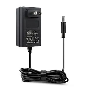 9V 2A Adapter Power Supply 9 Volts 2 Amps AC to DC Plug 5.5 x 2.1mm & 2.5mm for 9volt 500mA 600mA 800mA 900mA 1000mA 1500mA 2000mA Equipment, Extra Long 6ft Cord