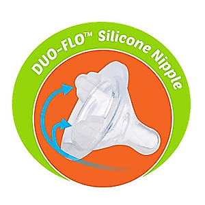 Avima Baby Silicone Nipples for Wide Neck Bottles, Slow Flow 0-6 Months (Set of 6)