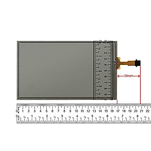 7" Touch Screen Digitizer for Toyota Prius 2010-2011 E7022 JBL Navigation LQ070T5GA01