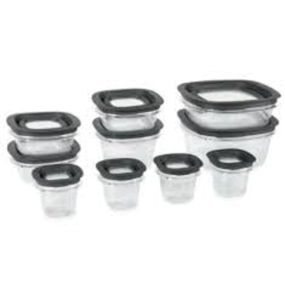 Stoge Rubbermaid Food Storage Containers, Bundle 0.5 Cup 12 Pack (12 containers + 12 lids)