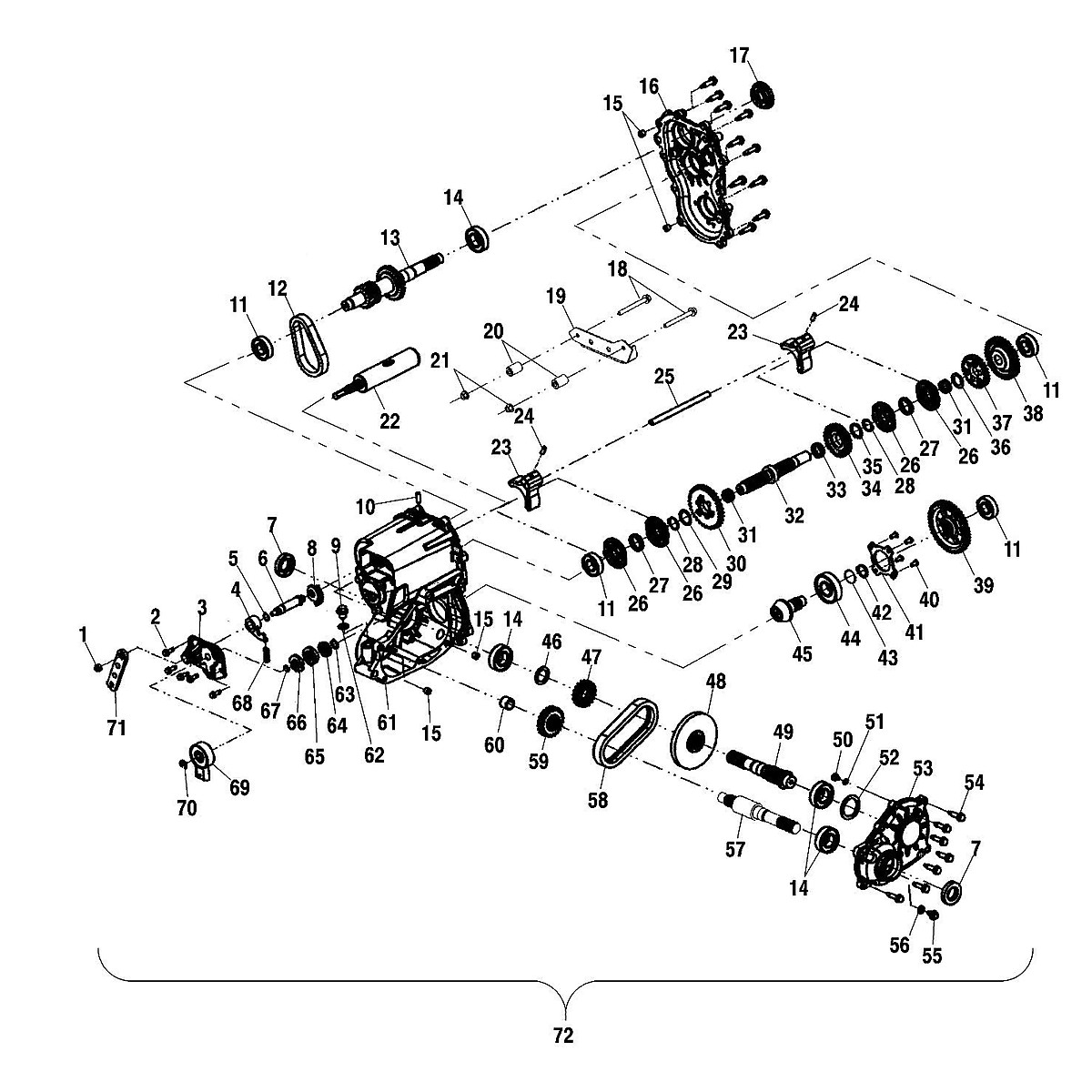 Polaris Ranger Gear, 33T, Genuine OEM Part 3233852, Qty 1