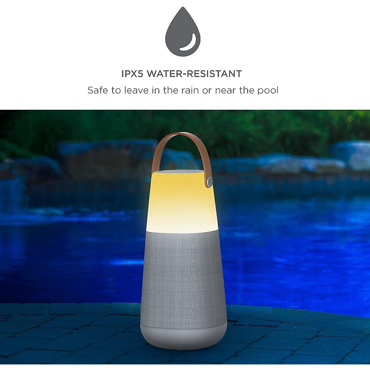 Ion Audio Bright Max Indoor/Outdoor 360 Degree Bluetooth Speaker (Renewed)