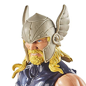 Avengers Marvel Titan Hero Series Blast Gear Thor Action Figure, 12" Toy, Inspired by The Marvel Universe, for Kids Ages 4 & Up