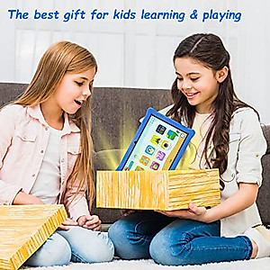 RUIQIAI Kids Tablet 10 inch with Case, Android 11 Tablet for Kids, 3GB+64GB, IPS Touch Screen, Parental Control, Dual Cameras, Wi-Fi,BT（Tablet with Pen）