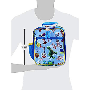 Disney Toy Story 4 Boy's Girl's Soft Insulated School Lunch Box (One Size, Blue)