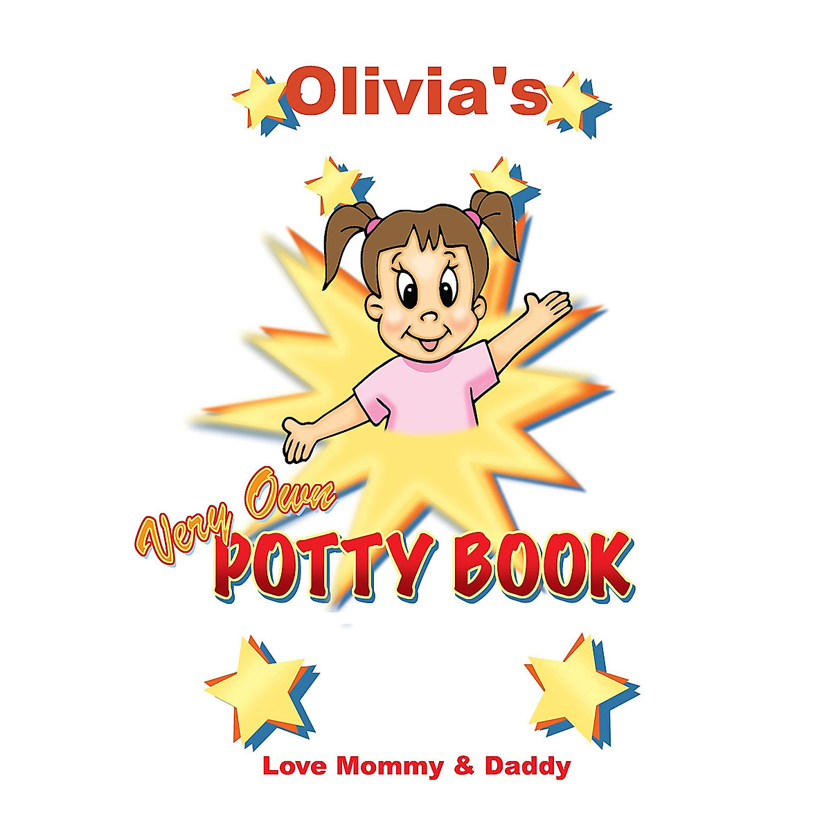 Personalized Children’s Potty Training Book – Customize with Child’s Name, Hair Color, Gender, and Ethnicity | 24-Page 8.5” x 11” Paperback by First Time Books