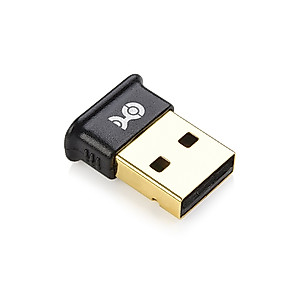 Cable Matters USB Bluetooth Adapter (USB to Bluetooth 4.0 Adapter) for Windows 10, 8.1, 8, 7, Vista, XP, Raspberry Pi in Black
