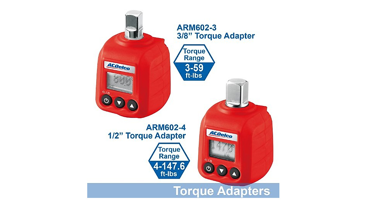 ACDelco ARM602-4 Digital Torque Adapter - Heavy Duty