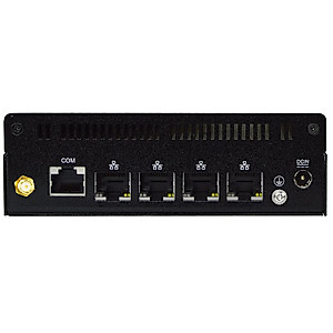 Jetway HBFBZ10 Elkhart Lake J6412 Networking Mini PC, 4X 2.5GbE LAN (8GB Memory and 256GB SSD)