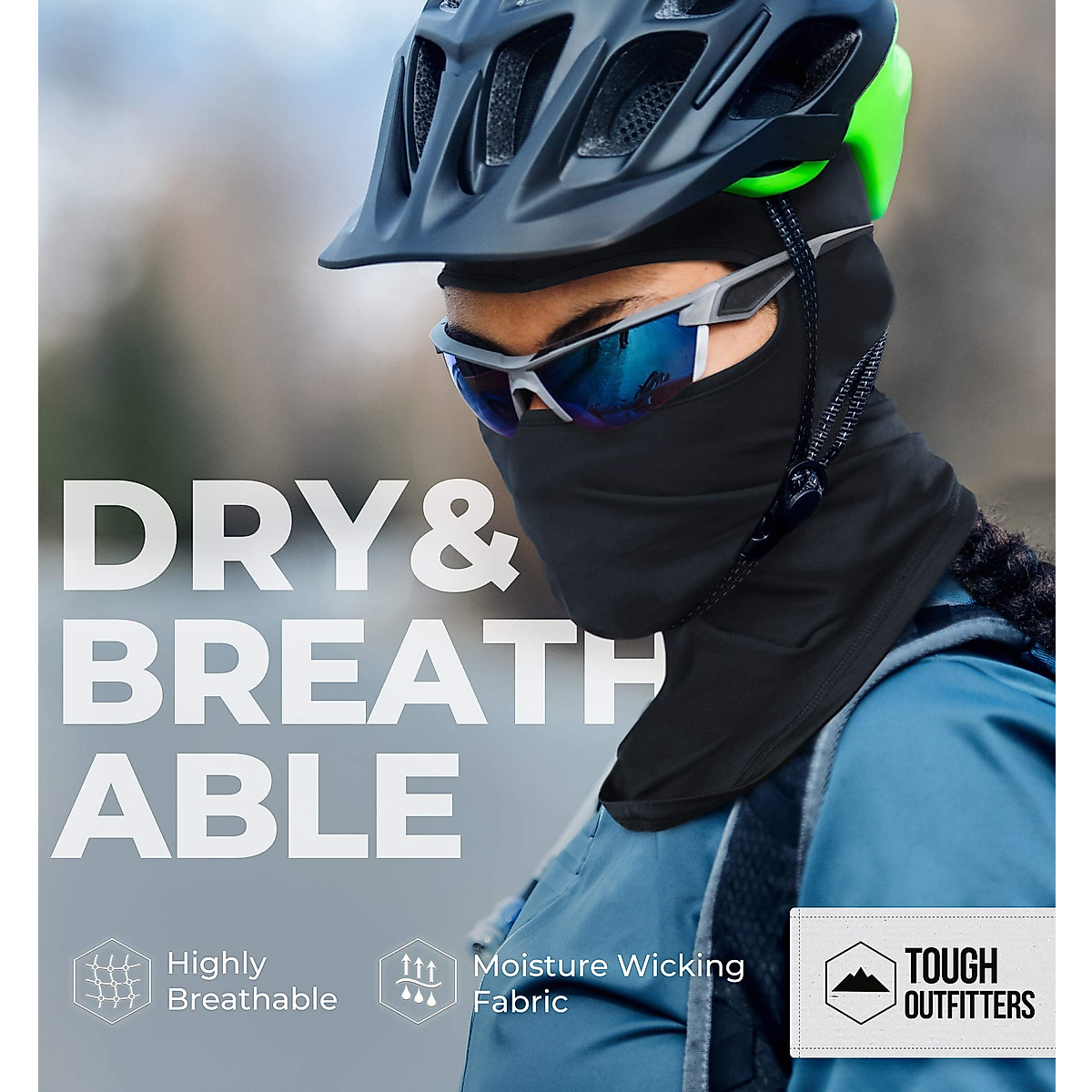 Balaclava Ski Mask - Cold Weather Face Mask for Men & Women - Windproof Hood Snow Gear for Motorcycle Riding & Winter Sports