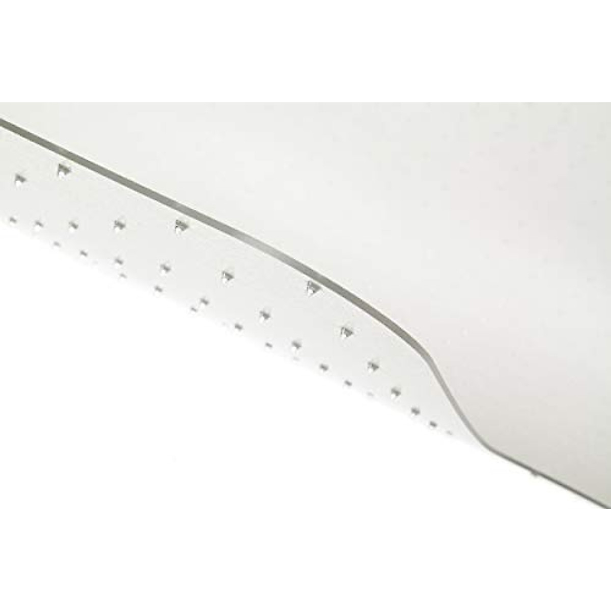 HON Basyx Commercial-Grade Polycarbonate Chair Mat with Lip for Low Pile Carpet, 36" x 47", Clear