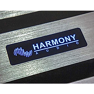 Harmony Audio HA-A800.1 Car Stereo Class D Amp Mono 1600 Watt Subwoofer Amplifier - 1 Ohm Stable - Includes Bass Remote