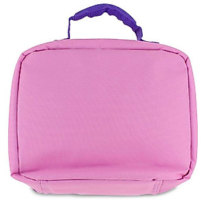 Disney Princess Lunch Bag Set For Girls, Kids - Bundle with Princess School Lunch Box With Pink Water Pouch, Princess Stickers And More Princess School Supplies