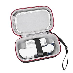 RLSOCO Hard Case for Braun ThermoScan 7/ThermoScan 5/ThermoScan 6 Digital Ear Thermometer,Fits for Braun IRT6500/IRT6520/IRT6515/IRT6020 Ear Thermometers (Grey Lining)