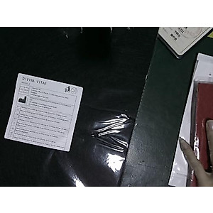 12" x 12" Squares Felt Sheets Fabric, 10Pcs Felt Fabric for Crafts, 1mm Thick Halloween Christmas Fabric Fall Felt Non-Woven Felt Paper for Sewing DIY Projects(Black)