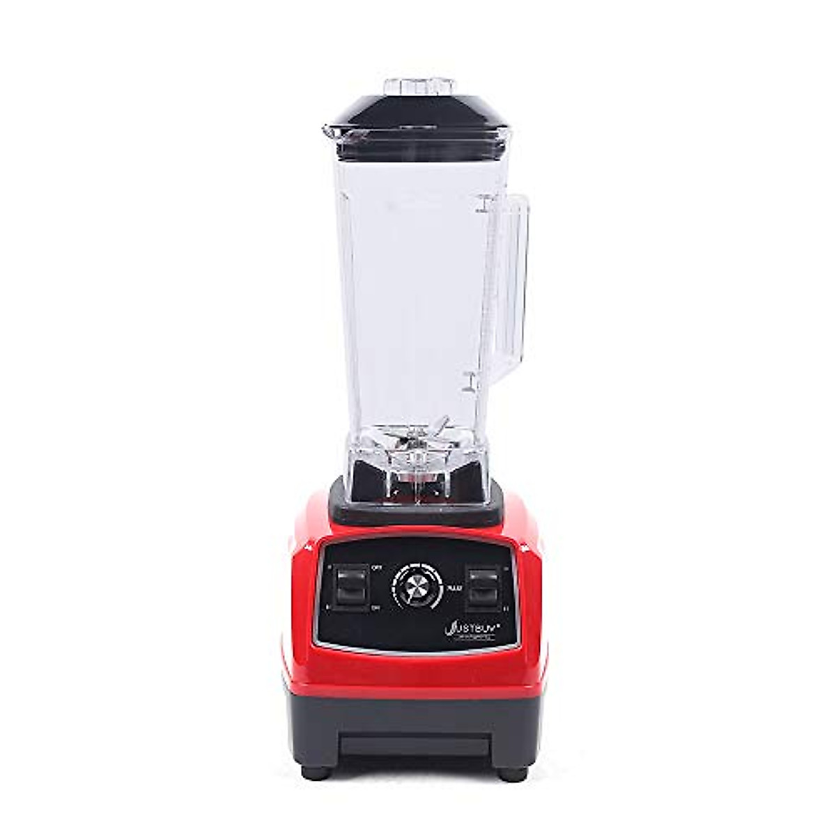 Cutycaty Professional Countertop Blender, Commercial Countertop Blender Smoothie Maker Kitchen Smoothie Blender for Crusing Ice Frozen Fruit Shakes (Red, 2200W)