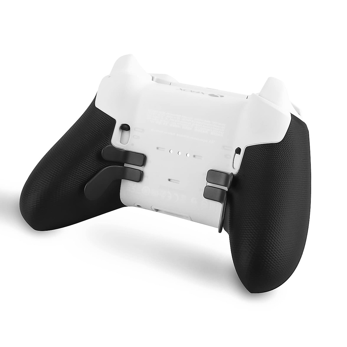 TOMSIN 4 pcs Interchangeable Paddles, Metal Stainless Steel Replacement Parts for Xbox One Elite Controller Series 2 (2 Medium & 2 Mini)