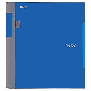 Five Star Advance Spiral Notebook Plus Study App, 1 Subject, College Ruled Paper, 11" x 8-1/2", 100 Sheets, With Spiral Guard and Movable Dividers, Color Selected For You, 1 Count (06322)