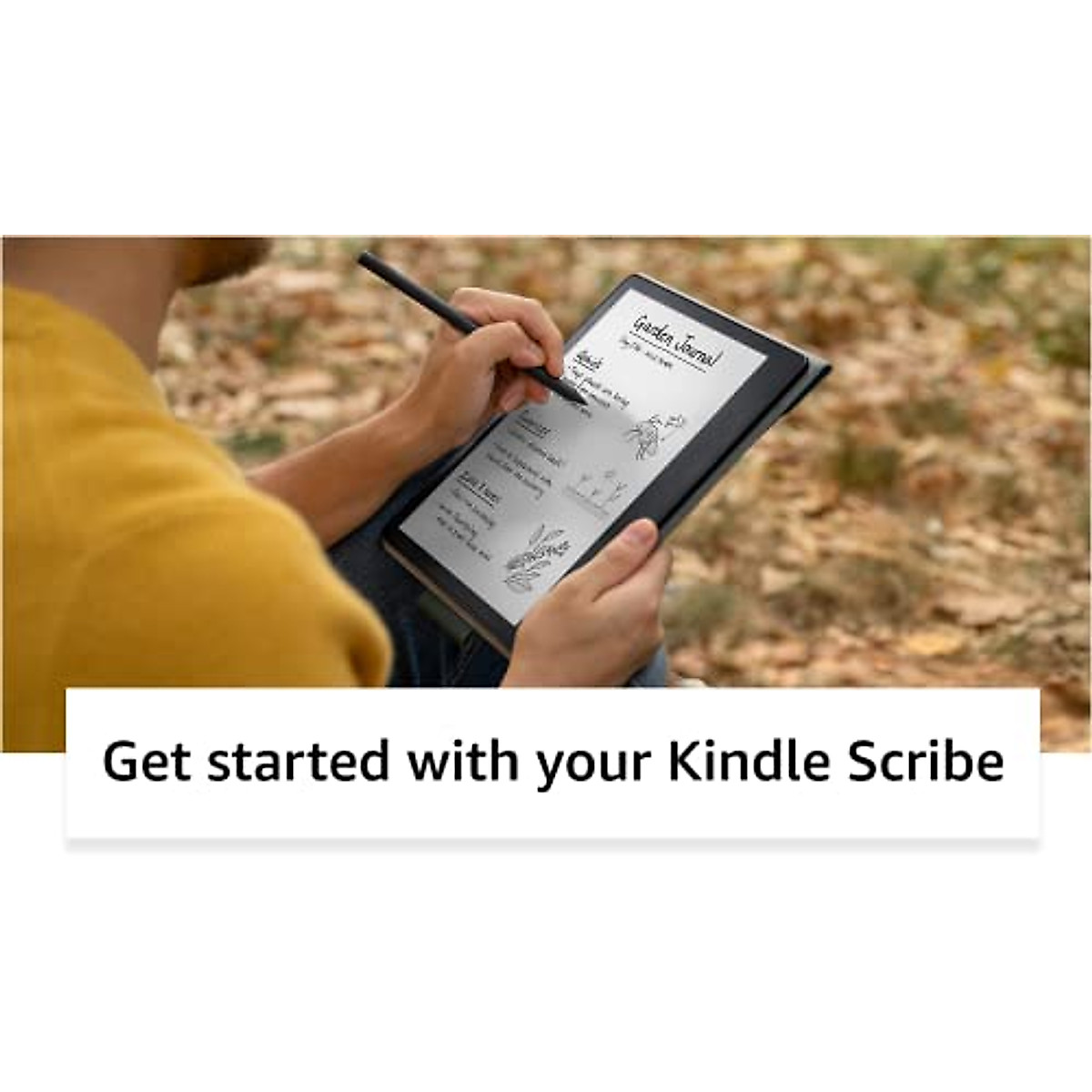 Kindle Scribe (32 GB) the first Kindle for reading, writing, journaling and sketching - with a 10.2” 300 ppi Paperwhite display, includes Premium Pen