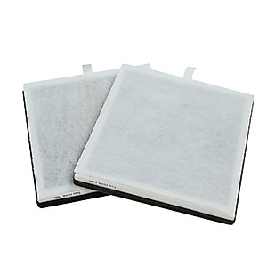 PUREBURG PureZone True HEPA Replacement Filters Compatible with Pure Enrichment PureZone Air Purifier (PEAIRPLG), Filter Part PEAIRFIL,H13 4-Stage Filtration,2-Pack