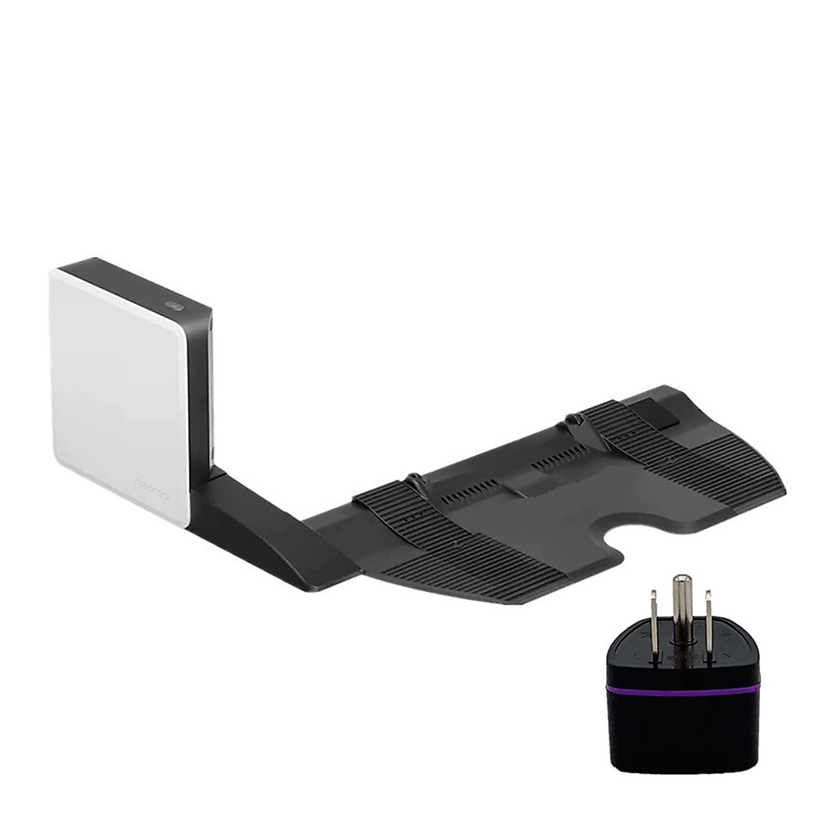 BebeXi Empty Wash Fill Dock Smart Dryer Module Cleaner Accessory Part Mop Drying .Compatible for Roborock. S7 MaxV Ultra App Control (Color : Dry Kit-US Adapter)