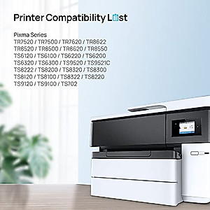 PGI-280XXL CLI-281XXL for Canon 280 281 Ink Cartridges Compatible with Canon TR8520 TS9120 TR8620 TR7520 TS8220 TS6120 TR8600 TR8500 TR8622 ( PGBK, Black, Cyan, Magenta, Yellow,5 Color Value Pack)