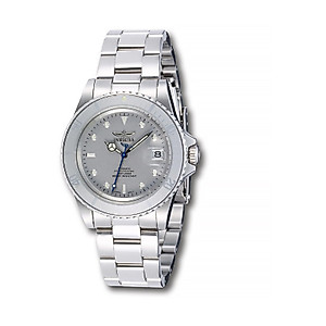 Invicta Men's 9610 Pro Diver Analog Display Japanese Automatic Silver Watch